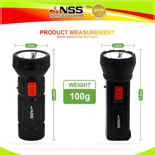 Nss flashlight handy light hand carry torch light emergency ...