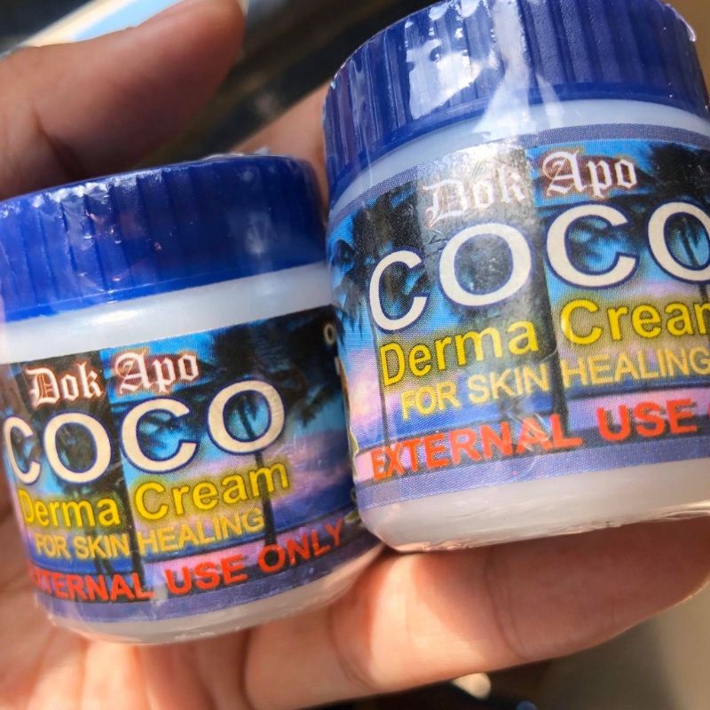COCO DERMA CREAM DOK APO HERBAL ORIGINAL FOR ECZEMA E | Shopee Philippines