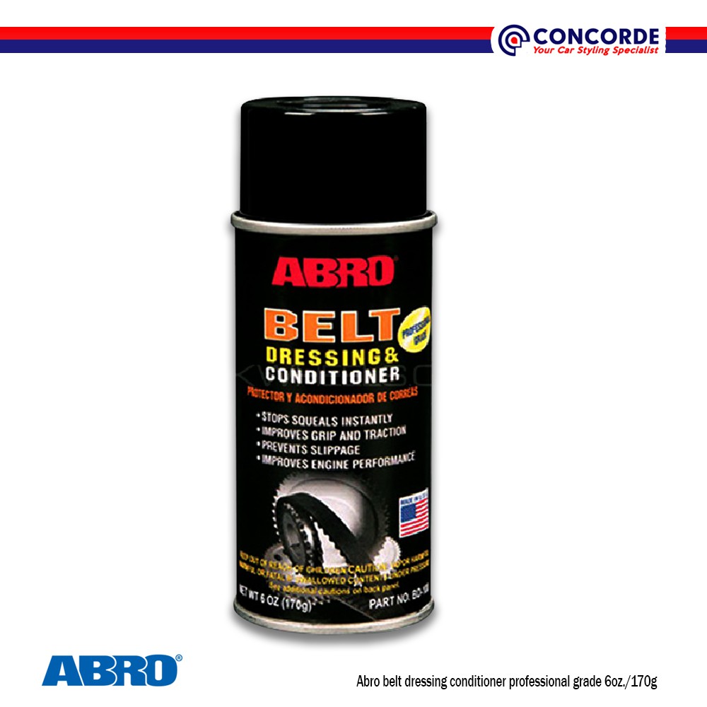 Abro belt dressing conditioner professional grade 6 oz./170g | Shopee ...
