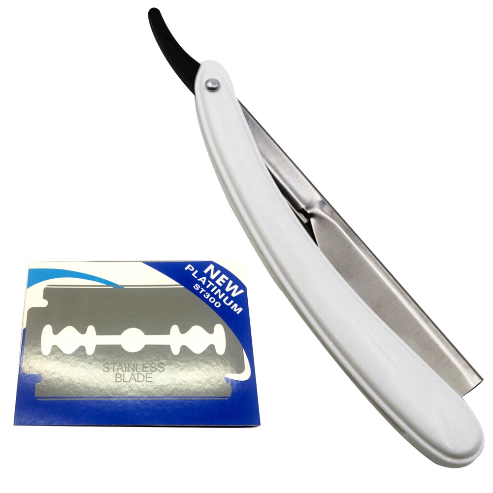 1set Men Straight Barber edge Razors Folding Shaving Knife Hair Removal ...