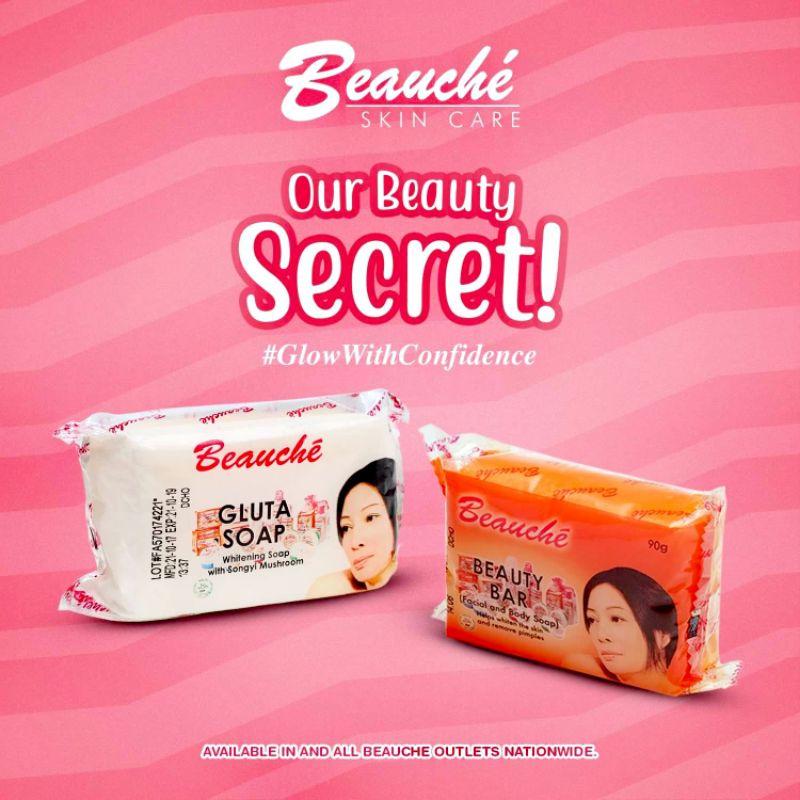 Beauche Beauty Bar Kojic and Gluta Soap 90g | Shopee Philippines
