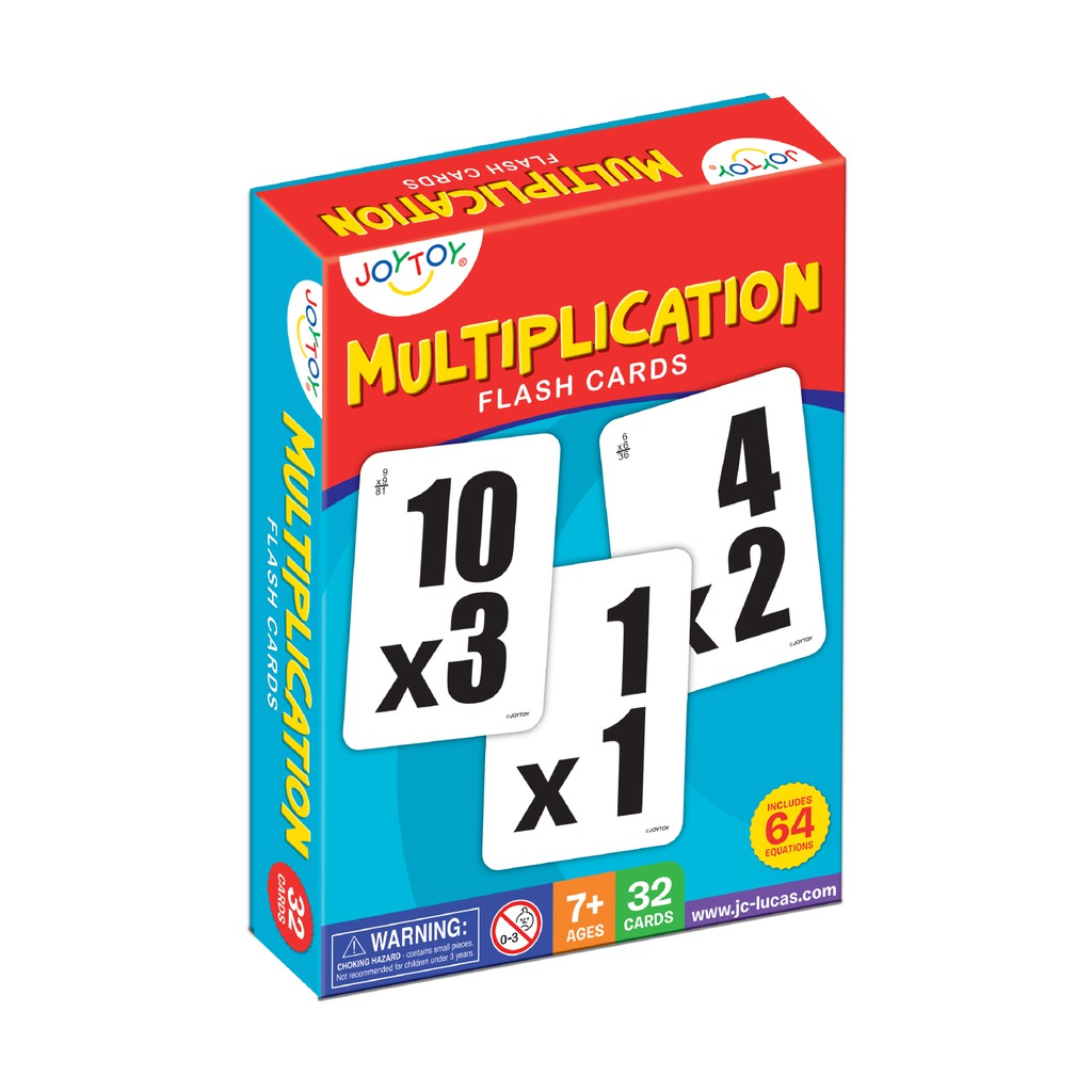 JOYTOY Multiplication Flash Cards | Shopee Philippines