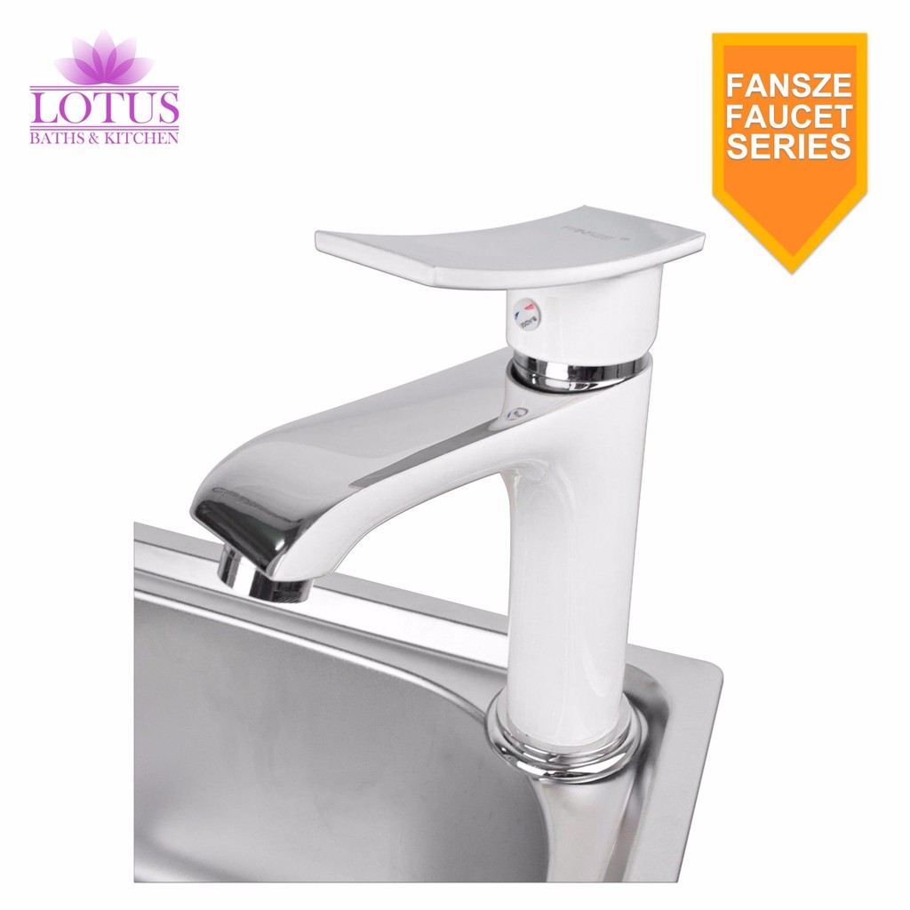 Lotus Fansze 92802 Modern Stainless Steel Bathroom Sinkwater Tap Faucet ...