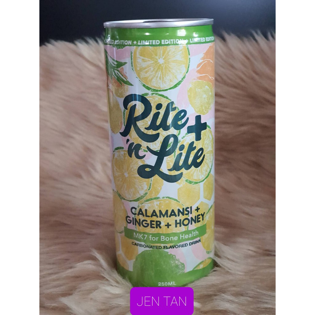 RITE N' LITE (250ml) * 24 pcs (1 case) - CALAMANSI + GINGER + HONEY ...