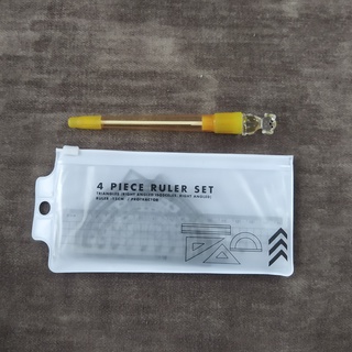 Assorted design ruler school supplies merchandise protractor triangle ...