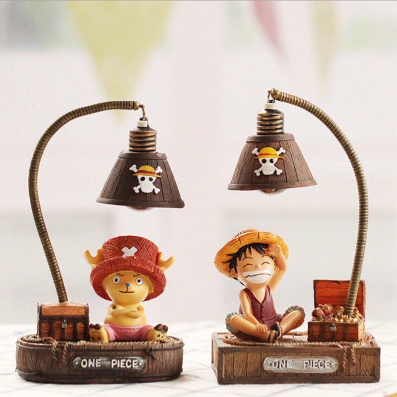 One Piece Monkey D Luffy, Tony Chopper Lamp Led Light Figure | Shopee ...