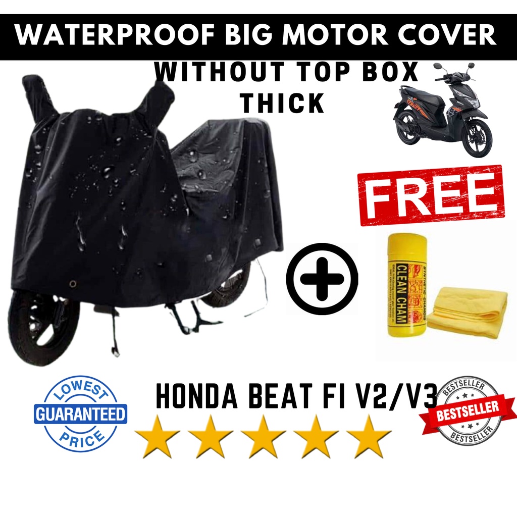 HONDA BEAT FI V2/V3 MOTORCYCLE COVER / HONDA BEAT FI V2/V3 MOTOR COVER ...