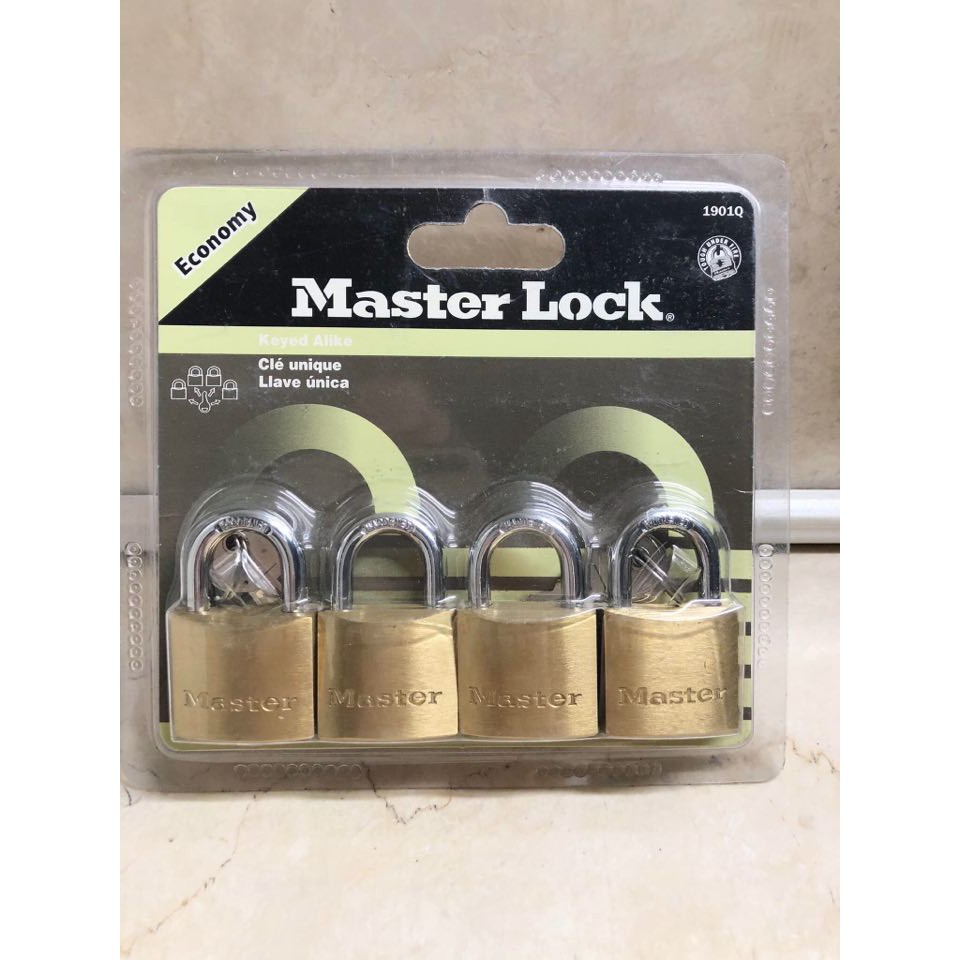 Original Master Lock Economy Series Avail in 1901Q 30mm, 1902Q 40mm ...