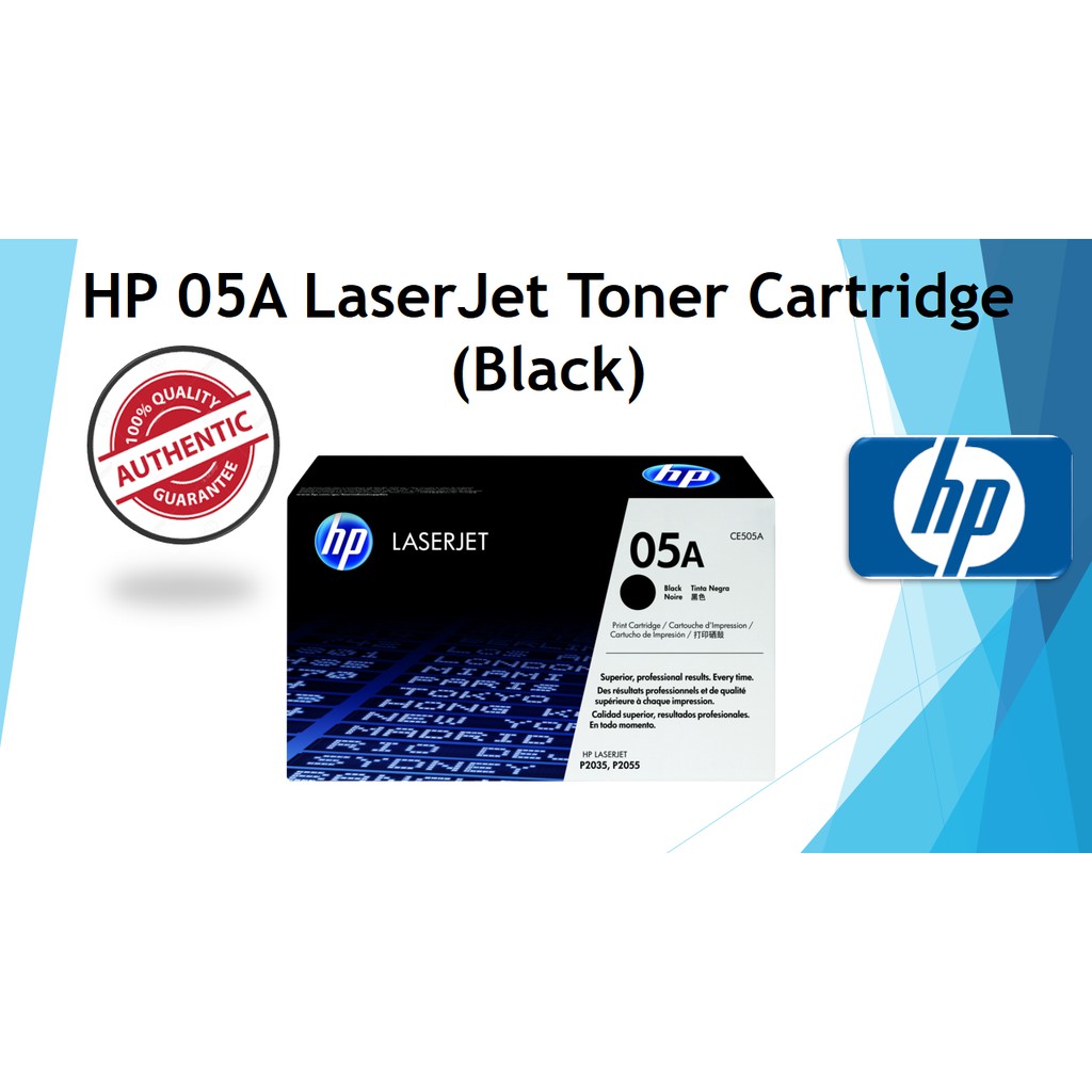 HP 05A LaserJet Toner Cartridge (Black) | Shopee Philippines