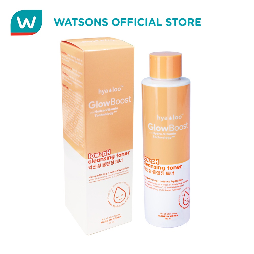 HYALOO Glow Boost Low-pH Cleansing Toner 150ml | Shopee Philippines