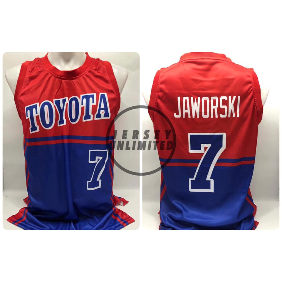 ROBERT JAWORSKI #7 TOYOTA PBA Retro Full Sublimation Jersey. | Shopee ...