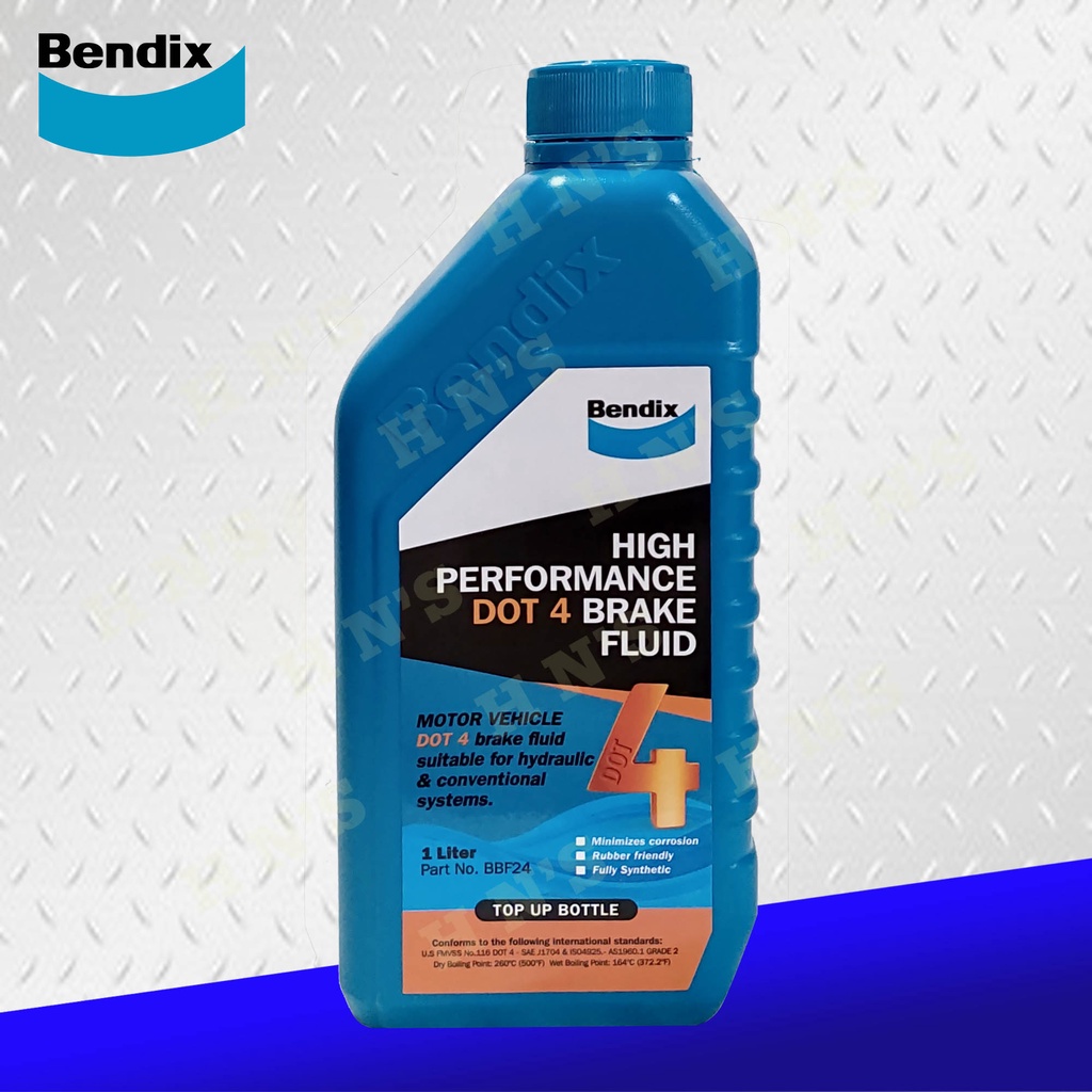 Bendix High Performance DOT 4 Brake and Clutch Fluid 1L | Shopee ...