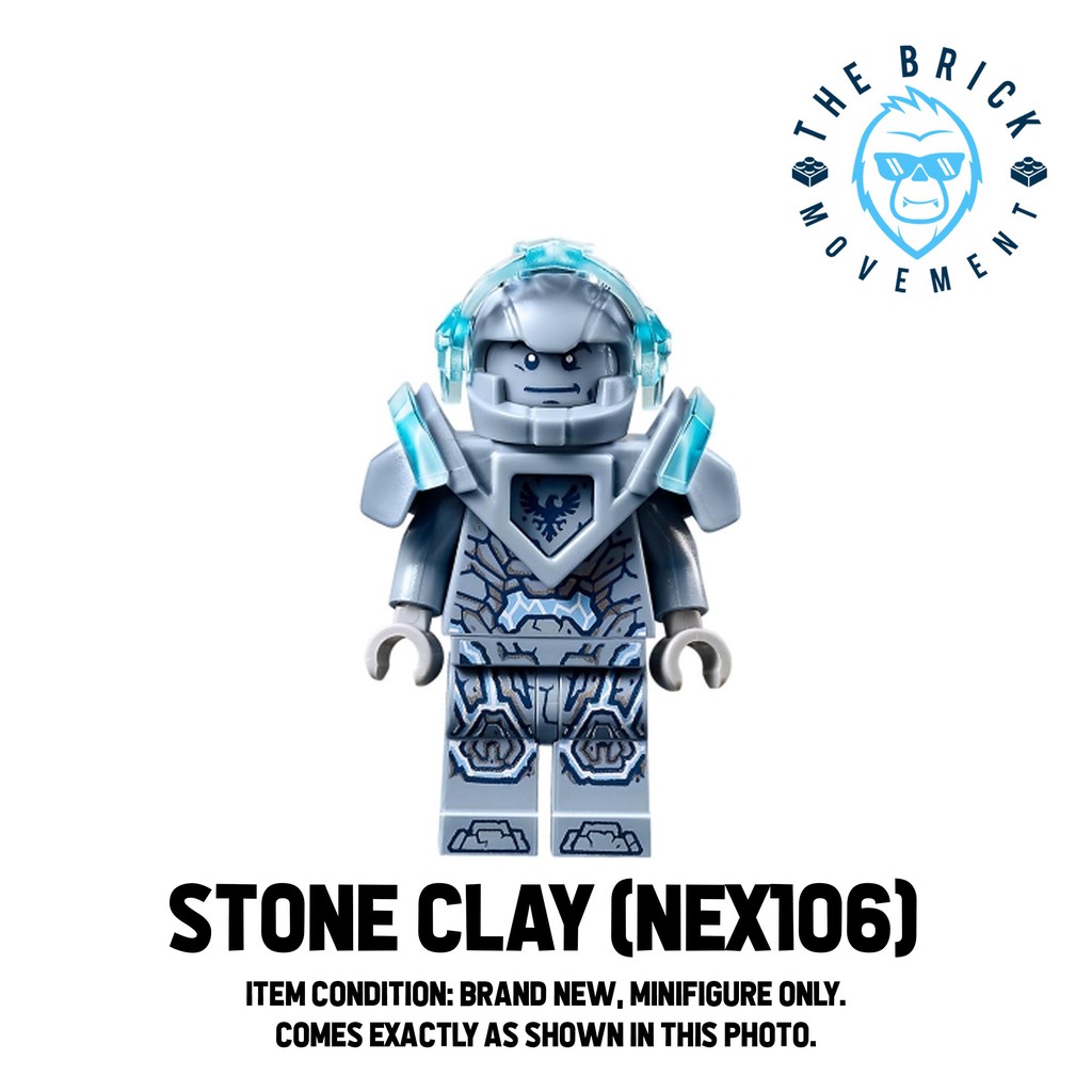 LEGO® NEXO KNIGHTS Stone Clay Minifigure | Shopee Philippines
