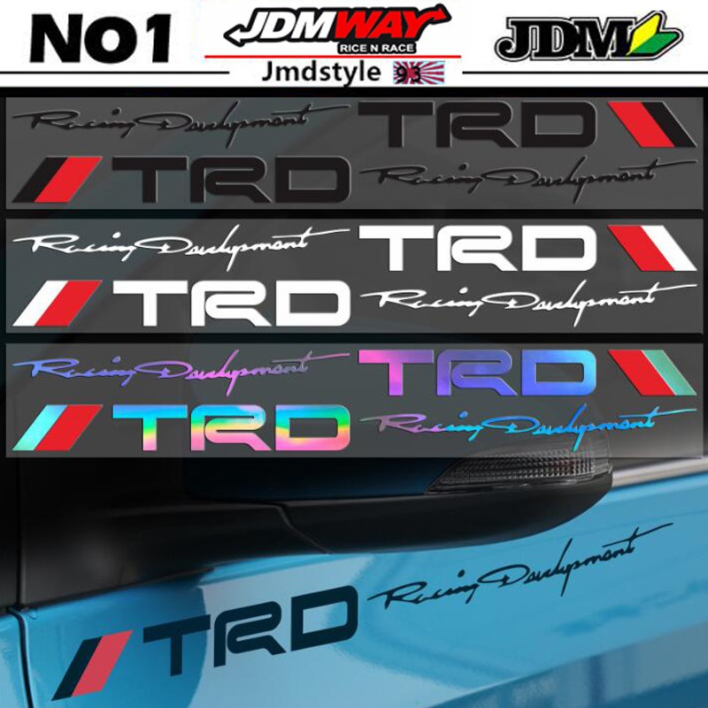 Car Whole Body Sticker For-Toyota Alphard Vellfire TRD MVP Racing Auto ...