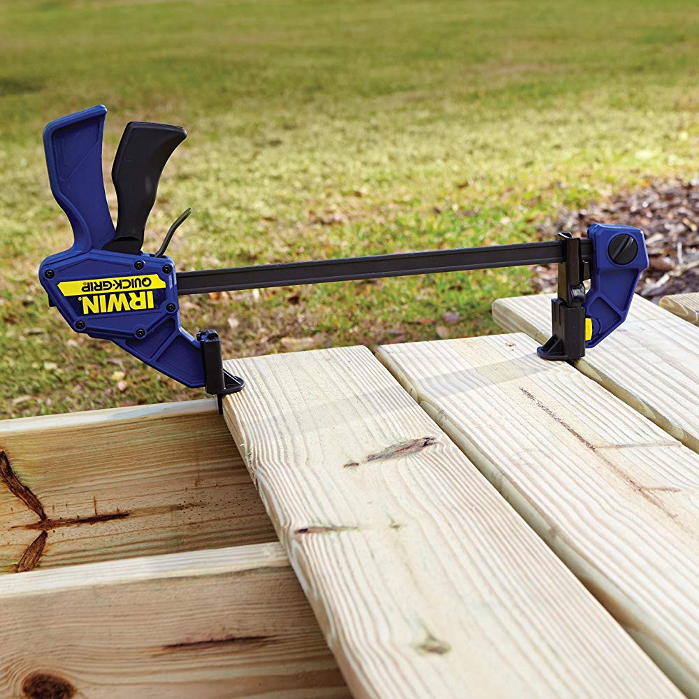 Irwin Quick Change 6-Inch One Handed Bar Clamps / Spreaders - UniTop