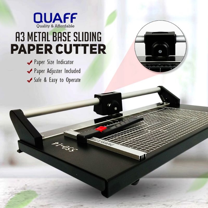 QUAFF SLIDING CUTTER HEAVY DUTY A3 SIZE METAL | Shopee Philippines