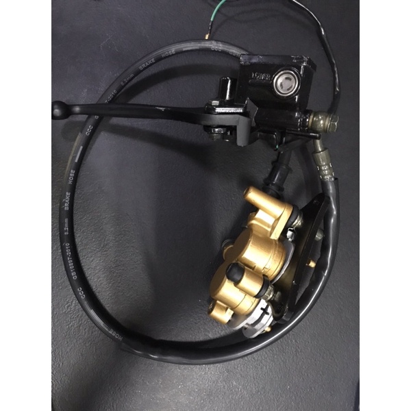 brakemaster with califer set assy Xrm 110 | Shopee Philippines