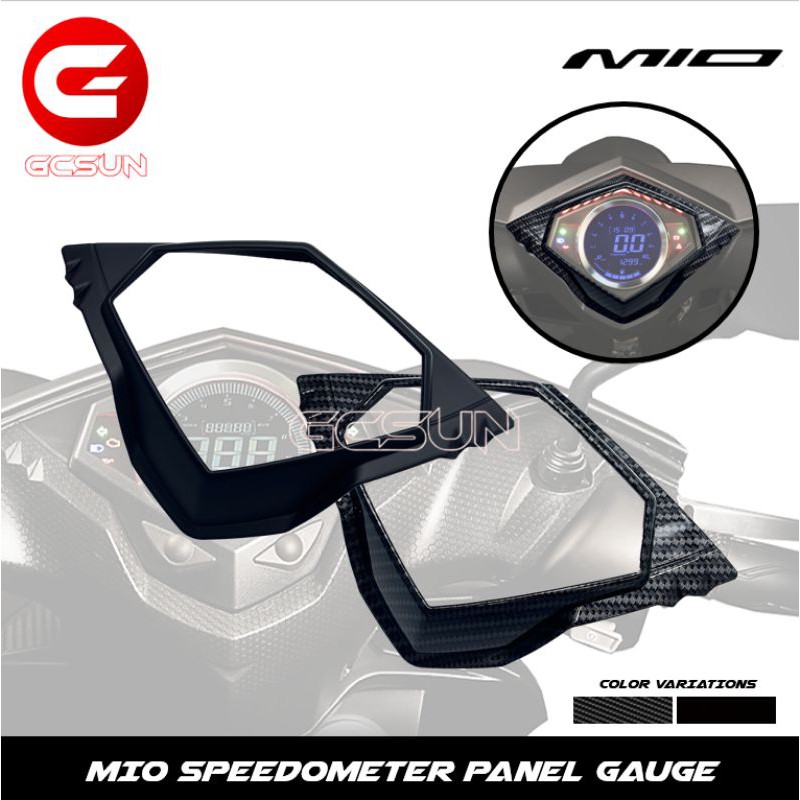 PANEL GAUGE SPEEDOMETER GARNISH FOR MIO i125 -GCSUN | Shopee Philippines