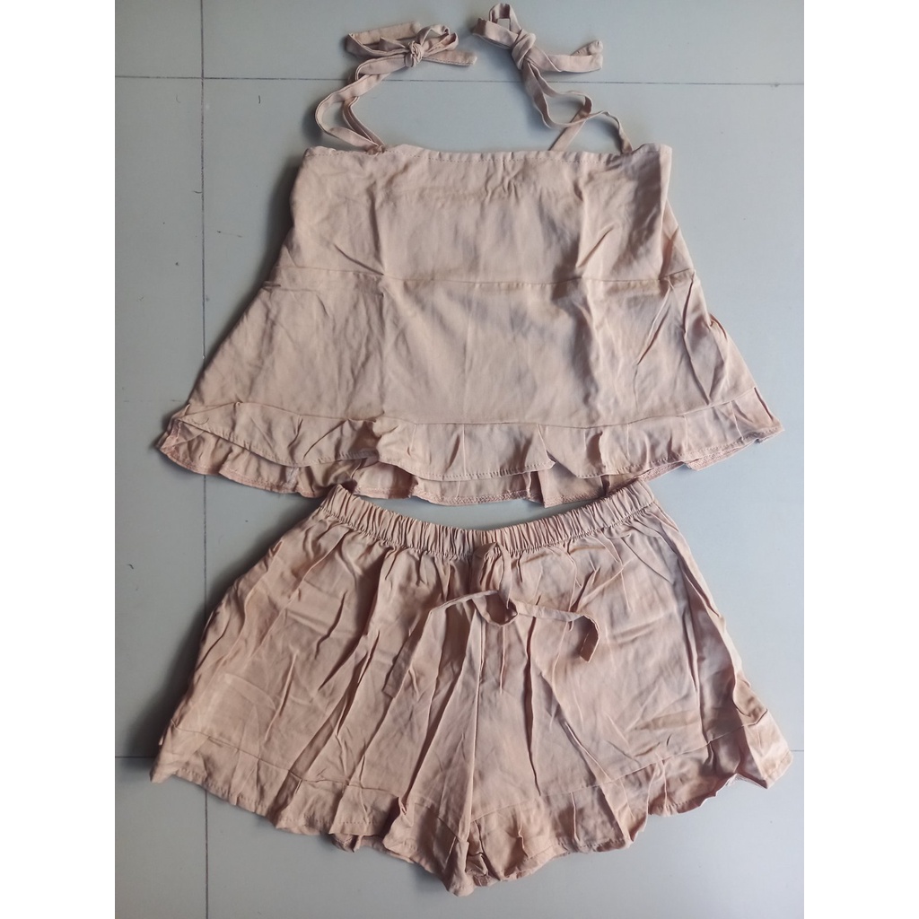 Coordinates Terno Sando (Ruffles) | Shopee Philippines