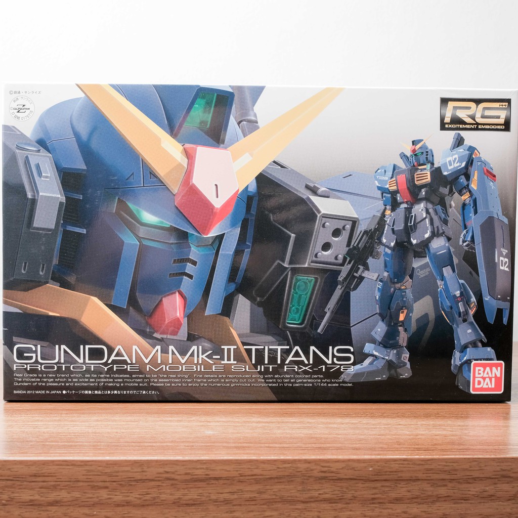 RG #07 RX-178 MkII Titans Gundam | Shopee Philippines