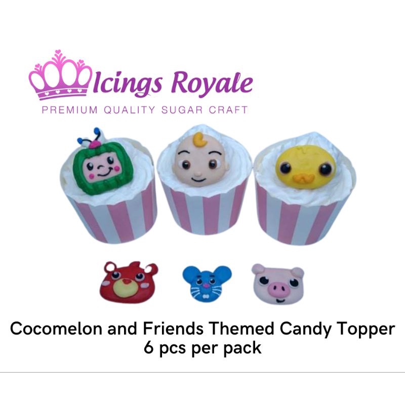 Cocomelon Edible Cake and Cupcake Topper Candies | Shopee Philippines