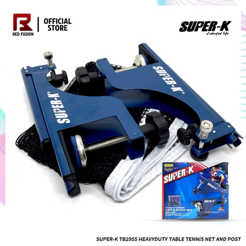 Super-K TB2955 Table Tennis Net and Post Heavy Duty | Shopee Philippines