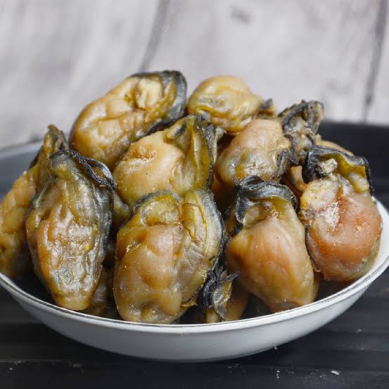 Korean dried oyster Large dried oysters imported for making stewed ...