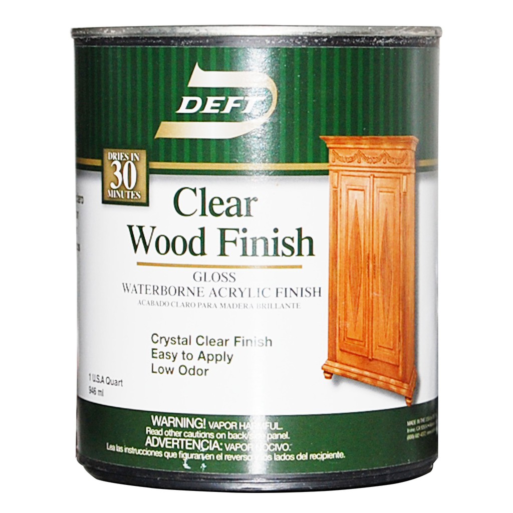 Deft Clear Wood Finish, Quart | Shopee Philippines