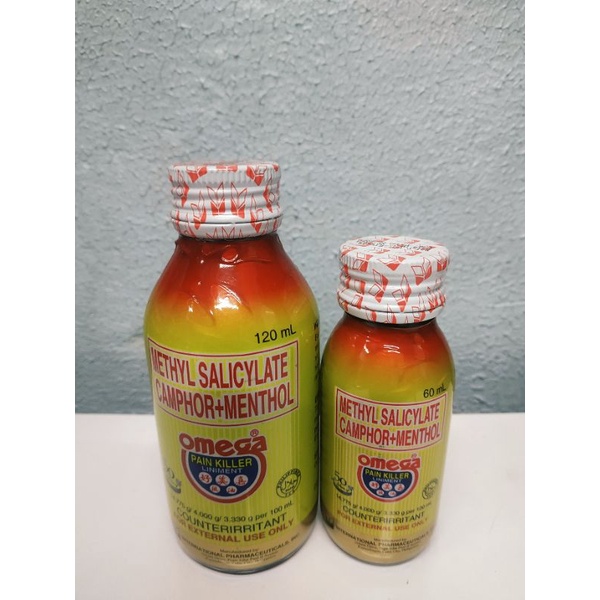 Omega Pain Killer Regular 60mL & 120mL | Shopee Philippines