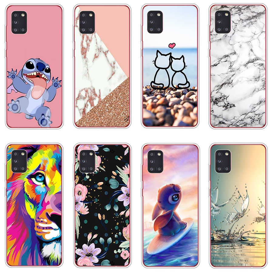 Samsung Galaxy A31 a32 A41 a40 2019 Soft Silicone TPU Casing phone ...
