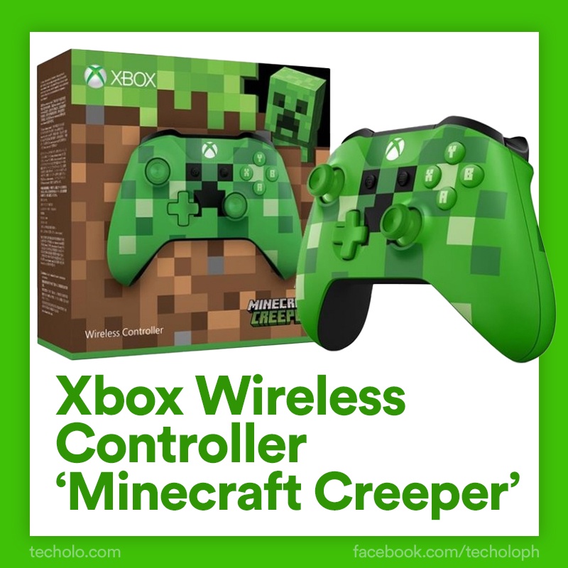 Microsoft Xbox Wireless Controller - Minecraft Creeper - Special ...