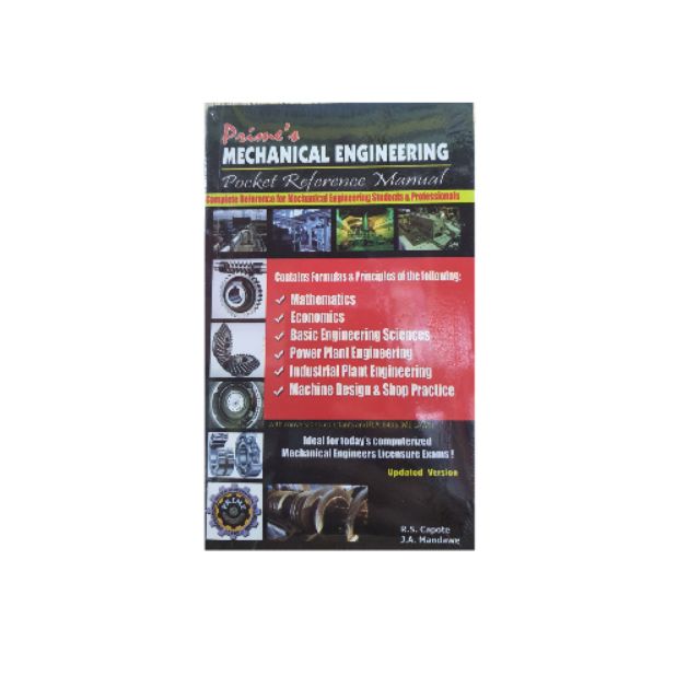 PRIME'S MECHANICAL ENGINEERING BY:CAPOTE | Shopee Philippines