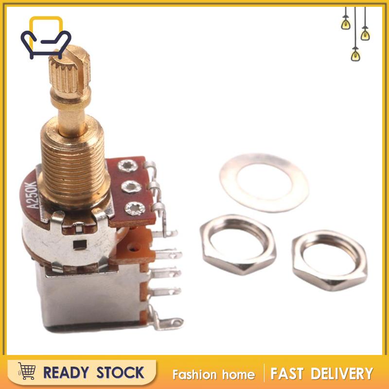 Push Pull Pot/Switch Potentionmeter Electric Guitar Volume Golden A250K ...