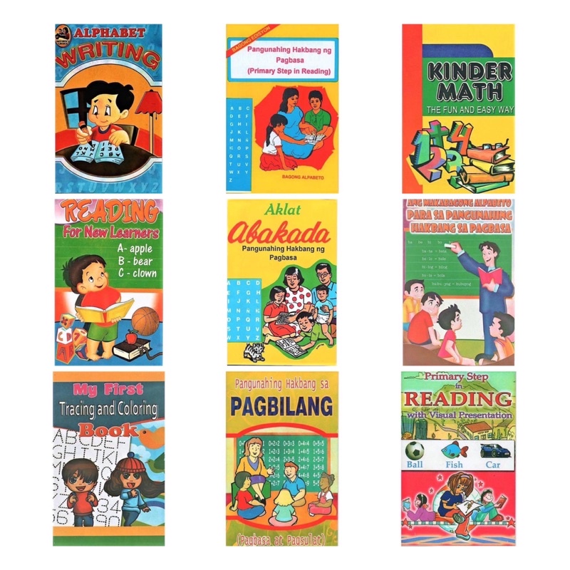 ABAKADA Educational Book for Pre-School / KinderGarten / Elementary ...