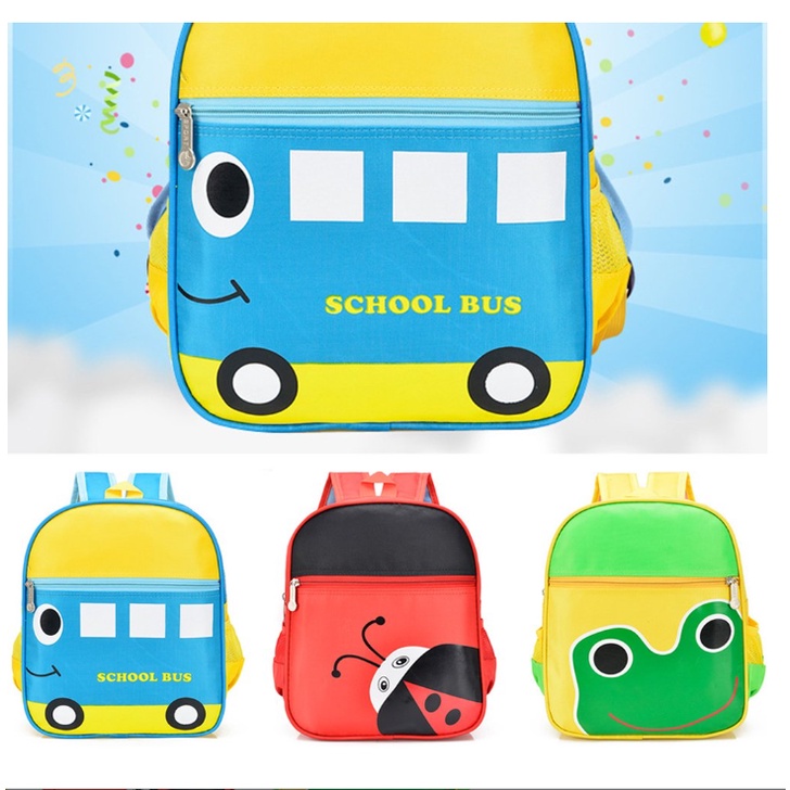 Backpack Kindergarten Girls Boys Children Cartoon Canvas Studen Kids ...