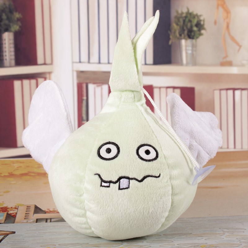 16cm Height Cute Nice Plants Vs Zombies Soft Plush Pp Cotton In Garlic ...