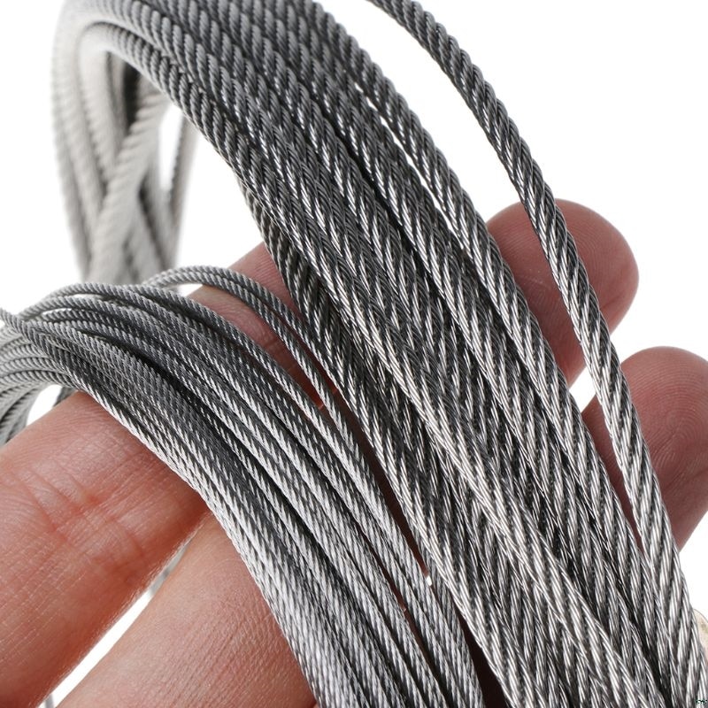 New 304 Stainless Steel Wire Rope Soft Fishing Lifting Cable ...