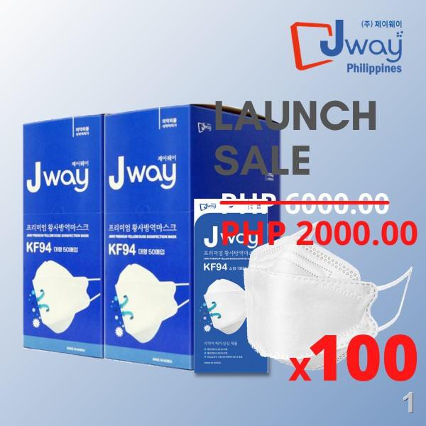 jway kf94 fda certified premium disinfection safe easy breathing 3d mask made in korea x100 ...