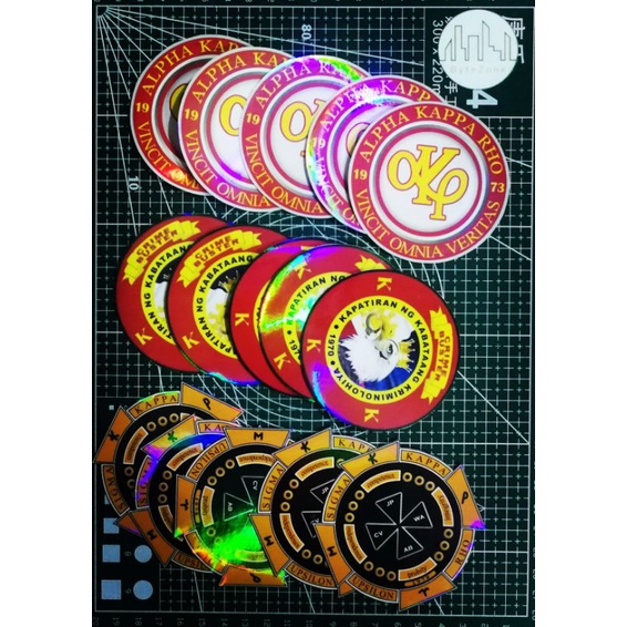 Alpha Kappa Rho Phi Omega Philippine Eagle Fraternity Logo Sticker ...