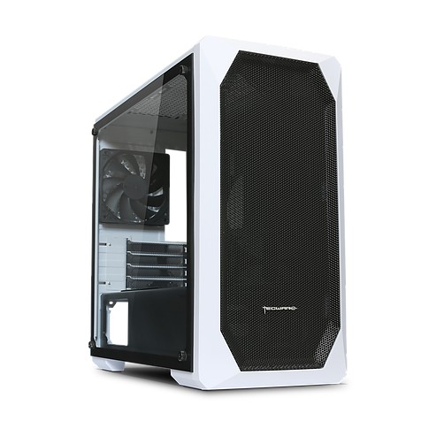 Tecware M1 tg matx Case - White | Shopee Philippines