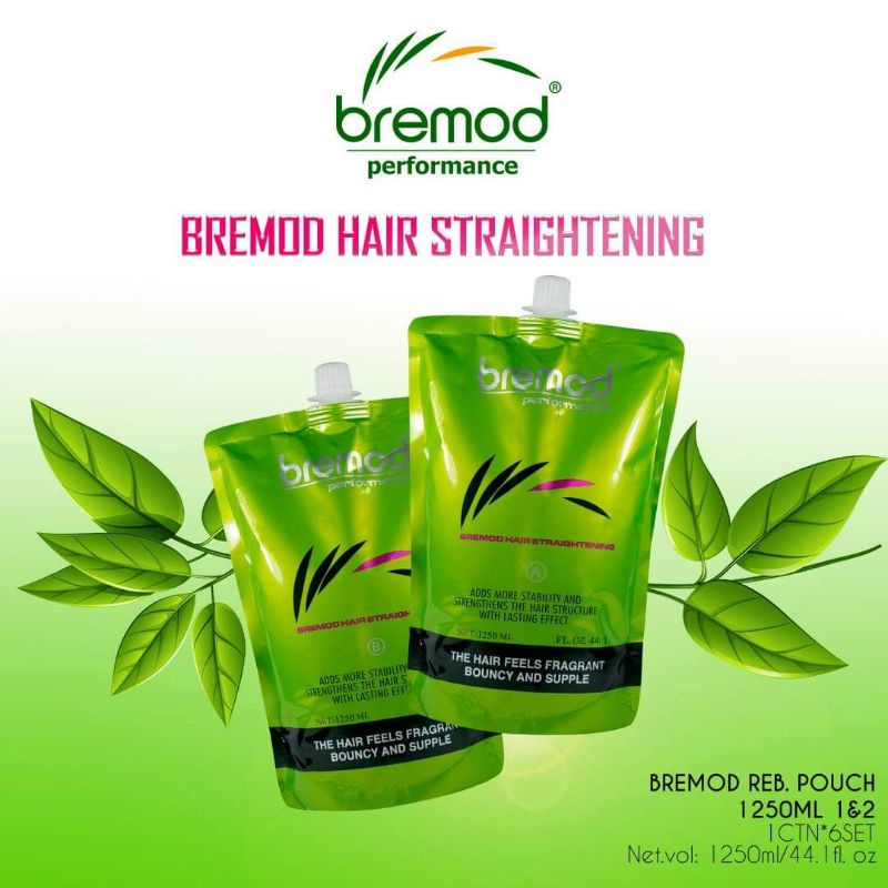 Bremod Hair Rebonding cream pouch 1250ml. | Shopee Philippines
