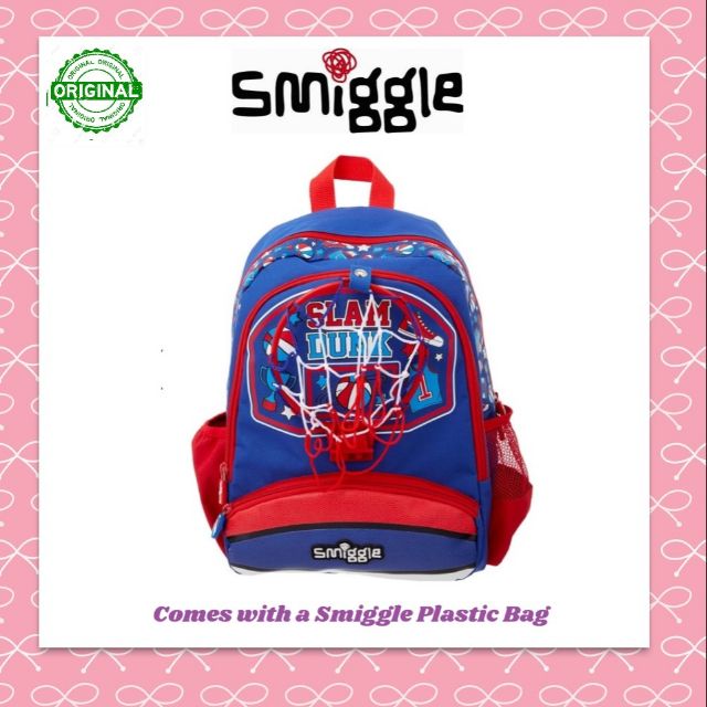 Original Smiggle Junior Basketball Backpack | Shopee Philippines