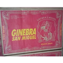 Ginebra San Miguel Gin Bilog 24x350ml 1box | Shopee Philippines