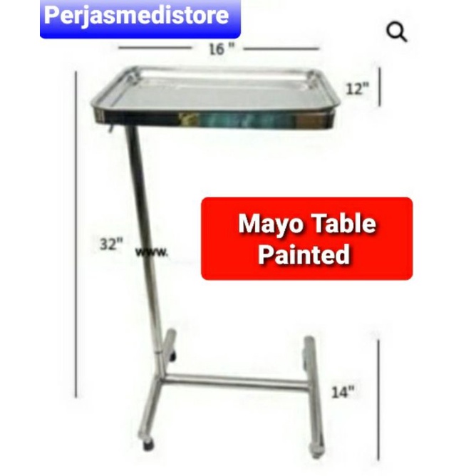 Mayo Table Painted Medical ( Order Now Ship Tomorrow! ) | Shopee ...