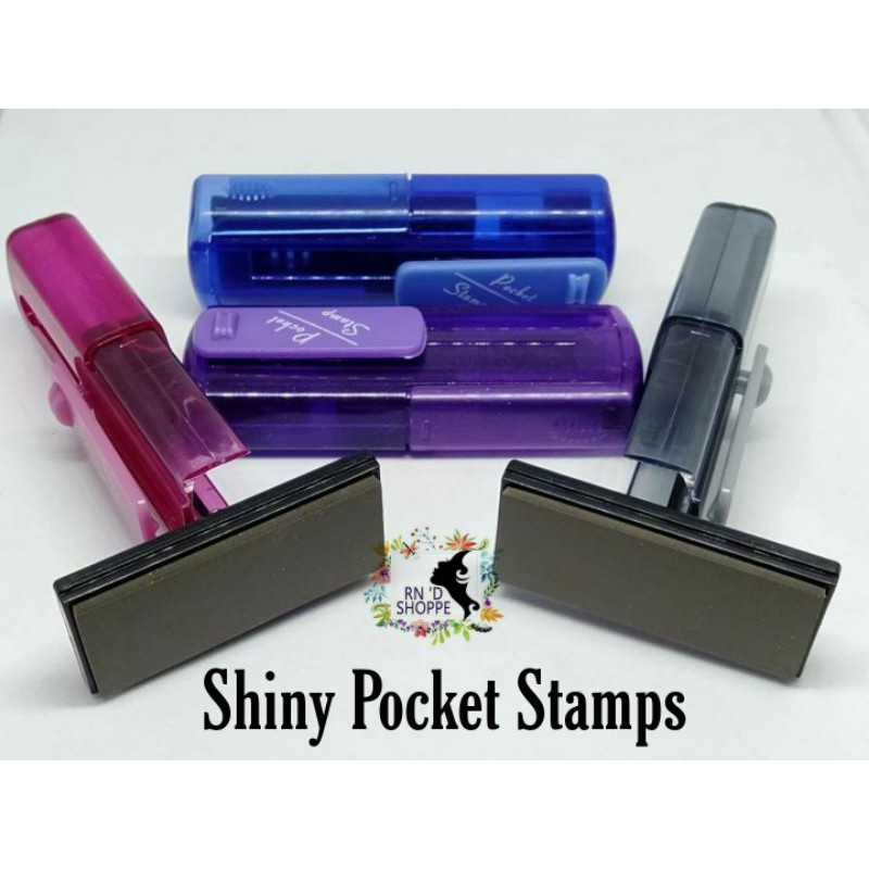 Shiny Pocket Self Inking Stamps | Shopee Philippines