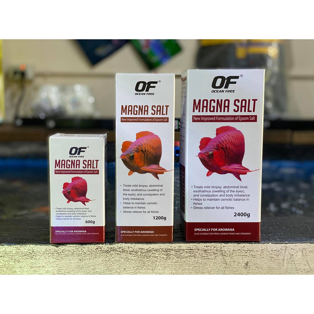 Ocean Free Magna Salt (600g, 1200g and 2400g) | Shopee Philippines