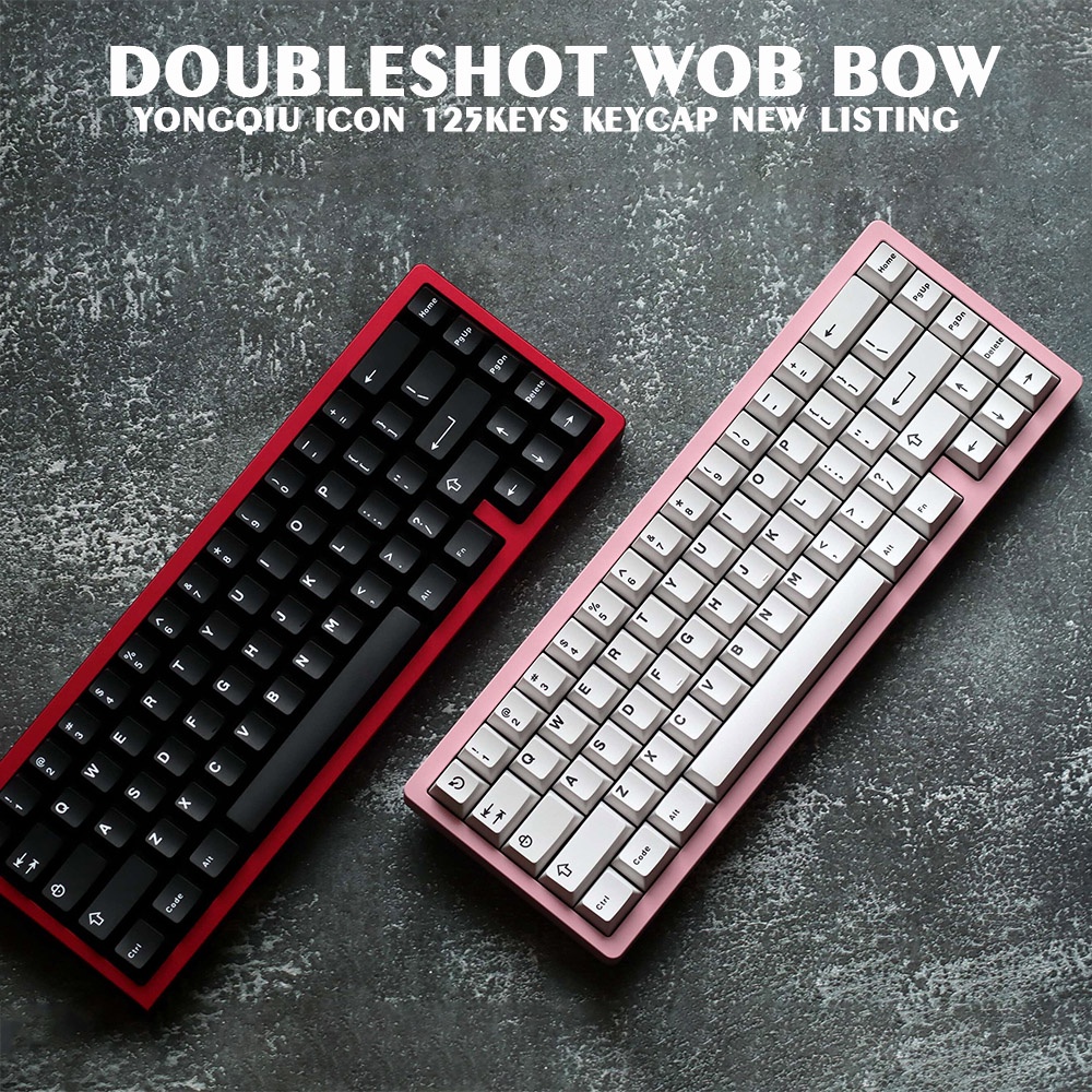 YMK icon Cherry Profile Double Shot Keycaps Keycap English Custom ...