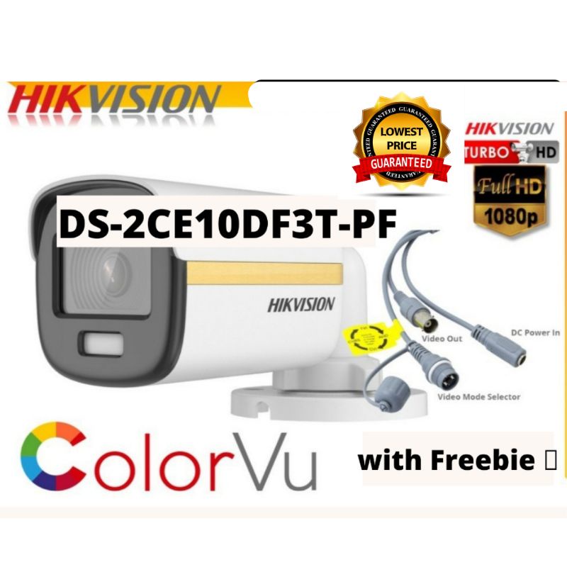 HIKVISION DS-2CE10DF3T-PF ColorVu Series 2MP | Shopee Philippines HIKVISION DS-2CE10DF3T-PF ColorVu Series 2MP | Shopee Philippines