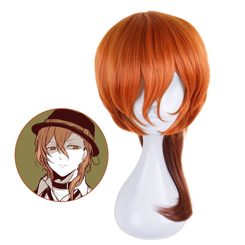 flowersqueen Anime Bungo Stray Dogs Chuya Nakahara Chuuya Wigs Women ...