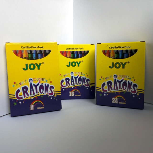 Joy Crayons 8, 16, 24 | Shopee Philippines